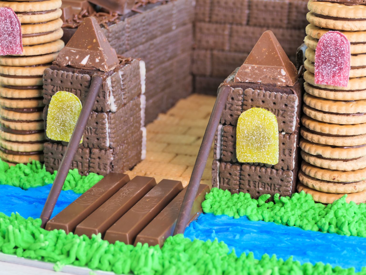Ritterburg Torte | ohne Fondant | Kindergeburtstag | Nicoles Zuckerwerk