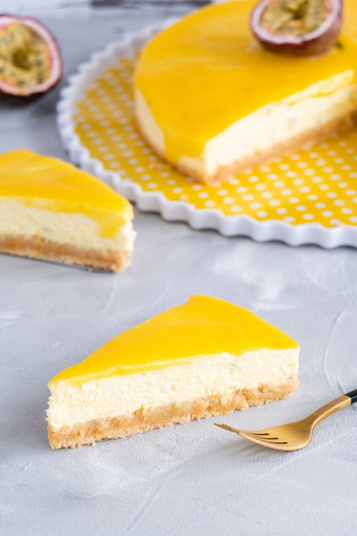 No Bake Torte | Mango-Passionsfrucht Torte | Nicoles Zuckerwerk